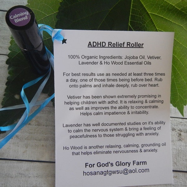 Adhd Essential Oils - Etsy