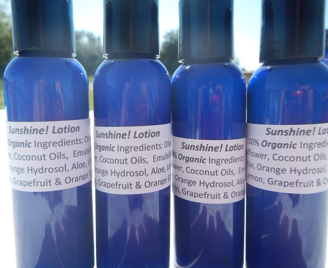 Sunshine Lotion, Citrus Essential Oils, Bring A Little Sunshine Into ...