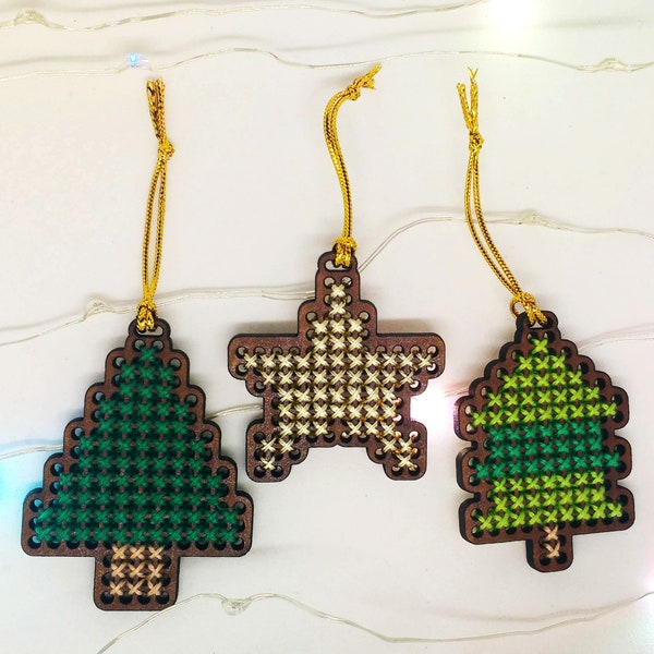 Cross Stitch Laser Vector - Etsy