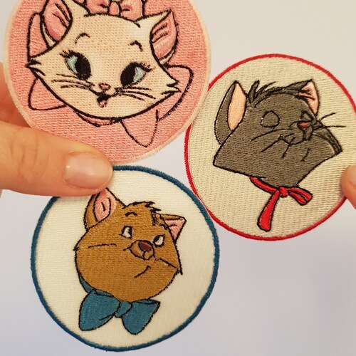 Disney's Aristocats Marie Patch Iron or Sew On - Etsy