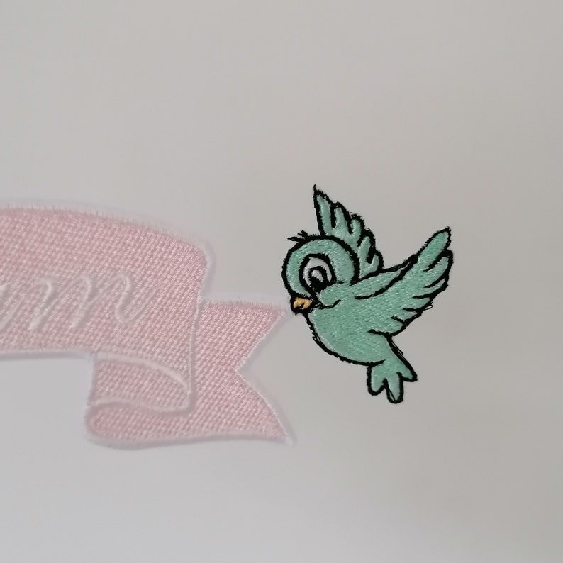 CUSTOM Disney Birds Dream Ribbon Snow White Cinderella Patch | Etsy