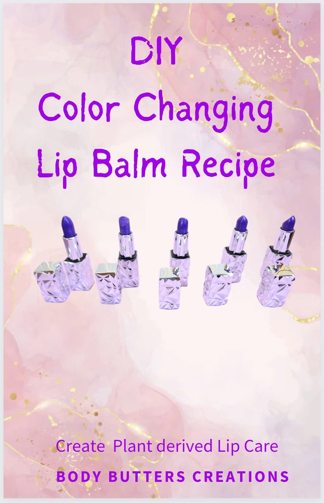 DIY Color Changing Lip Balm Recipe - Etsy