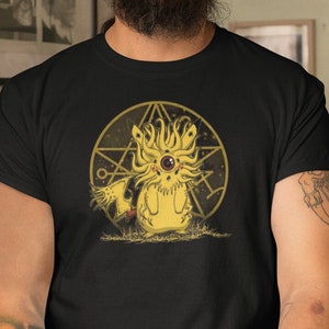 Pikachu Cthulhu Shirt, Pokemon Lovecraft Fusion Tee, Unique Mythical ...