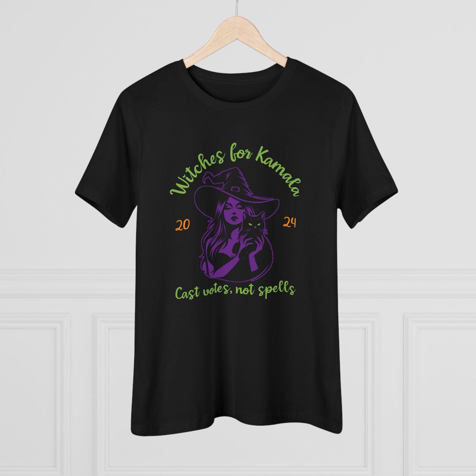 Witches for Kamala 2024, Halloween Election Shirt, Women's Softstyle ...