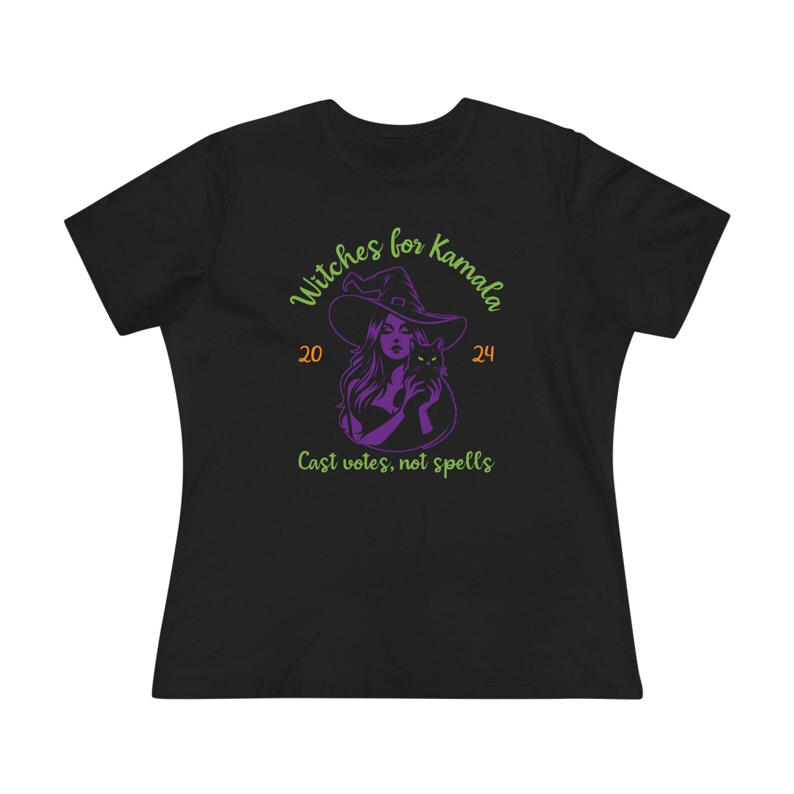 Witches for Kamala 2024, Halloween Election Shirt, Women's Softstyle ...