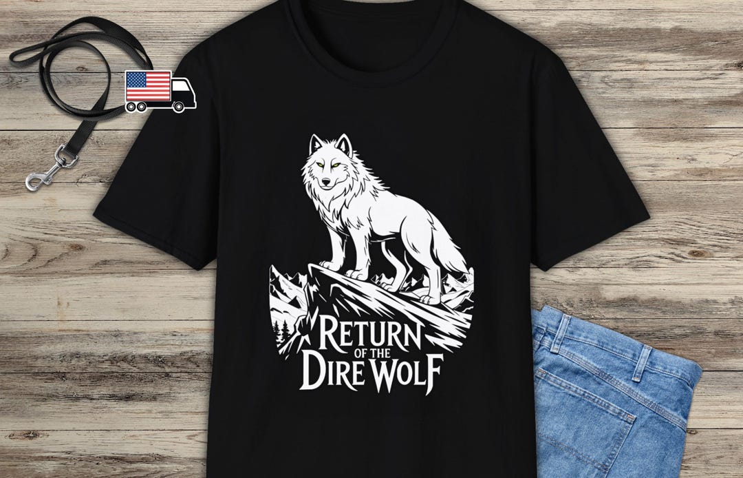 Return of the Dire Wolf T-shirt, Direwolf Shirt, Genetic Engineering ...