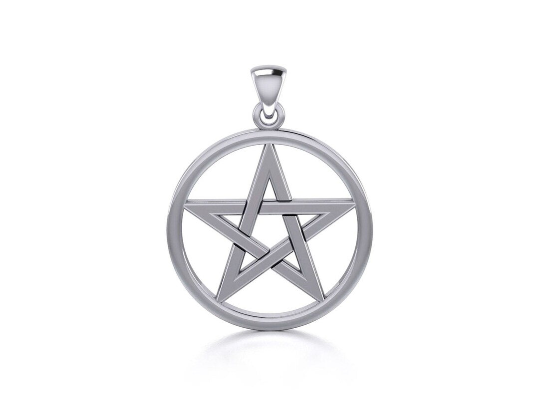 Jewelry Trends Pentacle Pentagram Star Sterling Silver Pendant - Etsy