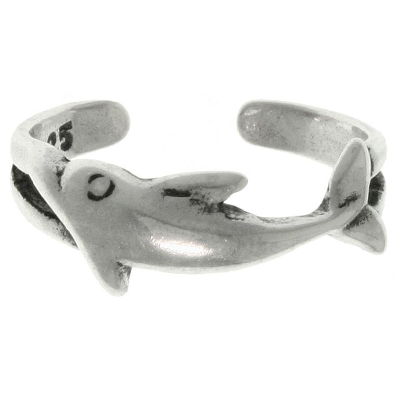 Dolphin Toe Ring - Etsy