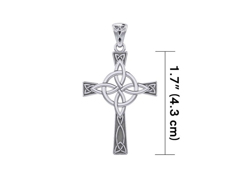 Jewelry Trends Celtic Four Point Cross Sterling Silver Pendant - Etsy