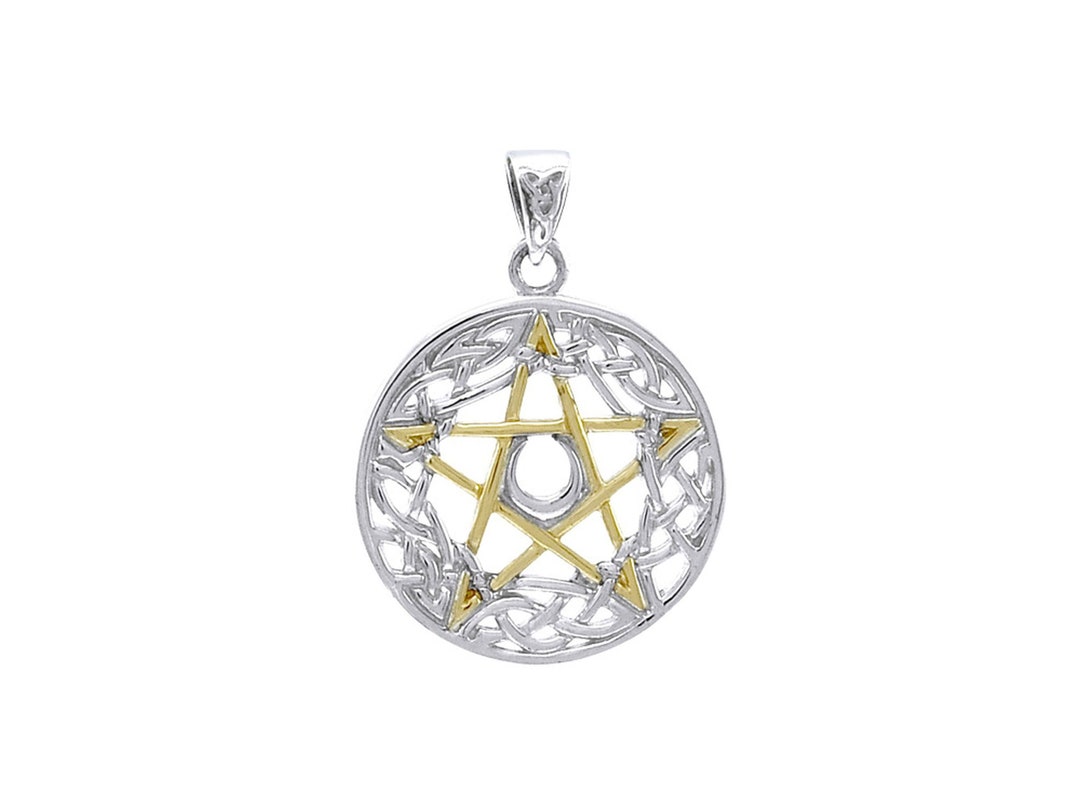 Jewelry Trends Celtic Pentacle Pentagram Goddess Sterling Silver ...