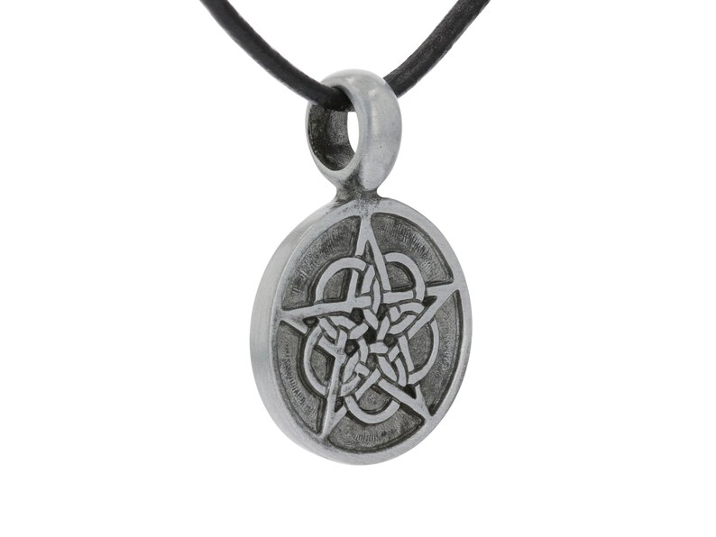 Jewelry Trends Celtic Pentacle Five Element Star Pewter Pendant ...