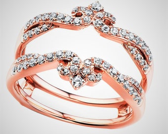 Rose Gold Ring Guard - Etsy