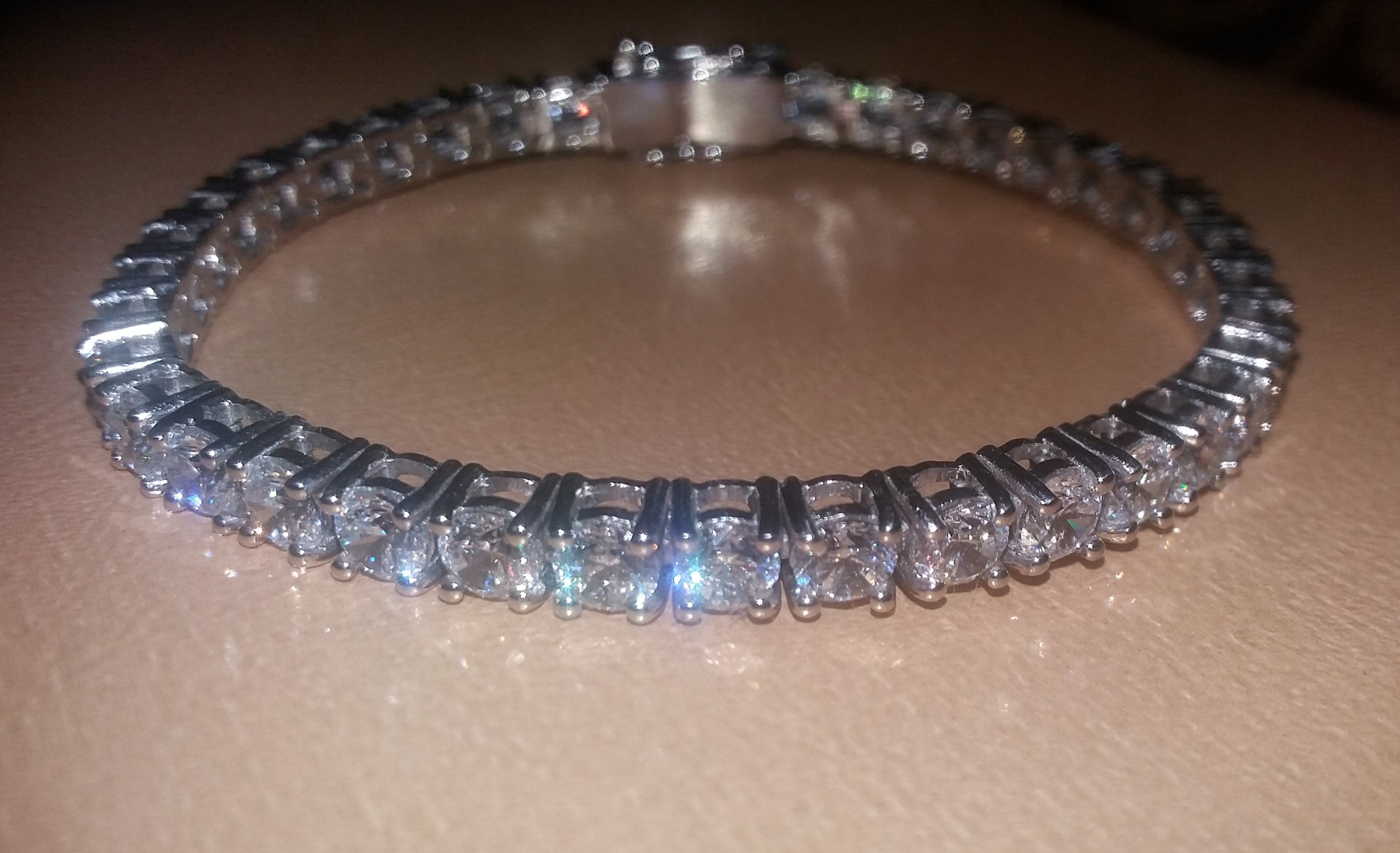 10Ct Created D/ VVS1 Round Cut Diamond 14K White Gold Over | Etsy