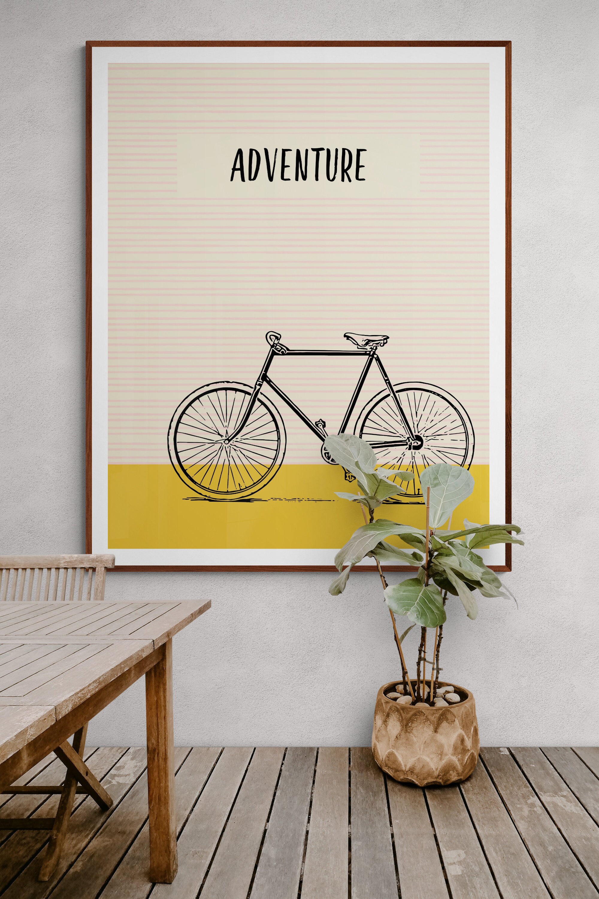 Adventure Bike Art Printable Instant Download Downloadable - Etsy