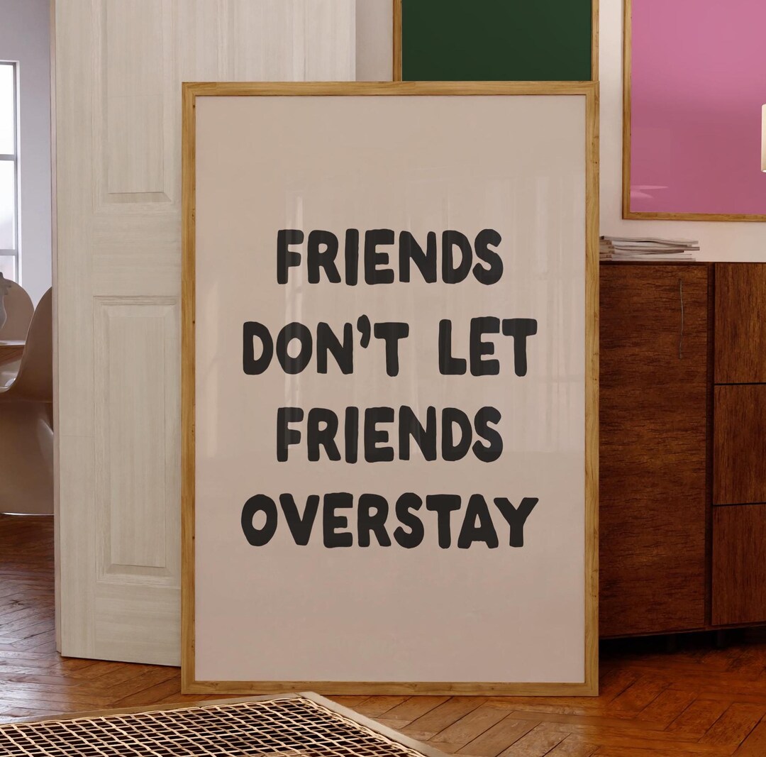 Funny Introvert Home Quote Art Print: Trendy Living Room Decor (digital ...
