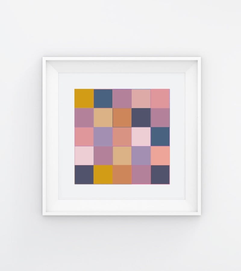 Geometric Wall Art Patchwork Squares Painting Printable Home | Etsy