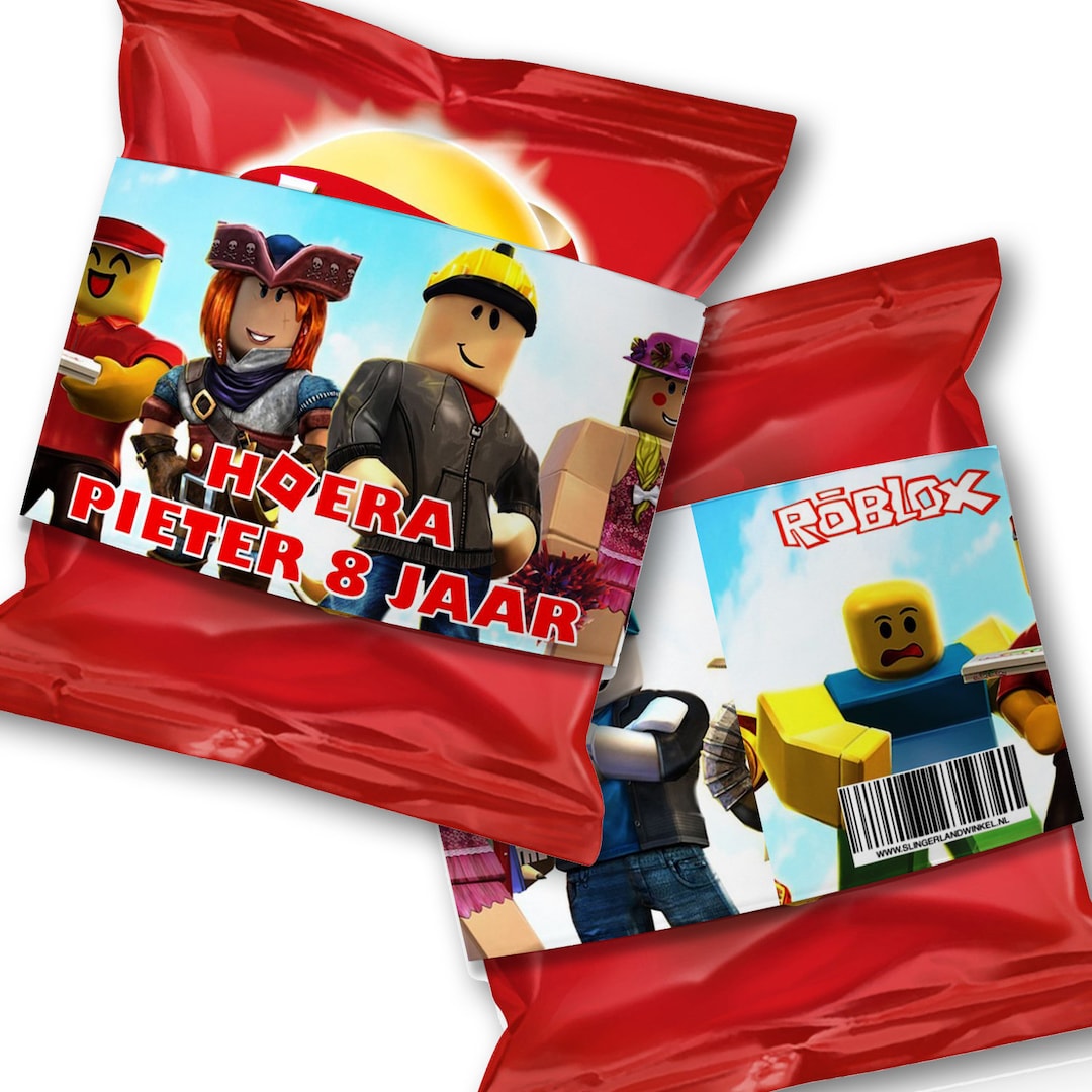 Chips Wikkel Traktatie Printable Roblox digitaal Bestand ...