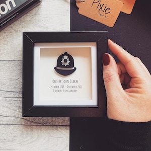 Personalised Retirement Gift, Police Passing Out, Police Sergeant ...