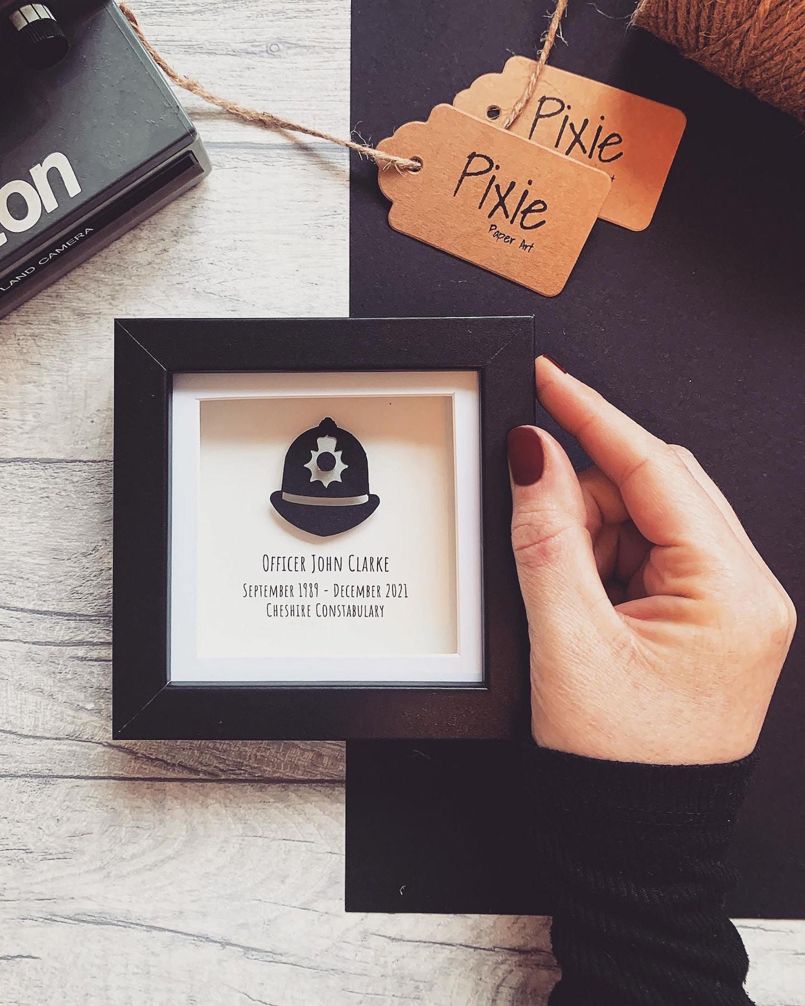 Personalised Retirement Gift, Police Passing Out, Police Sergeant ...