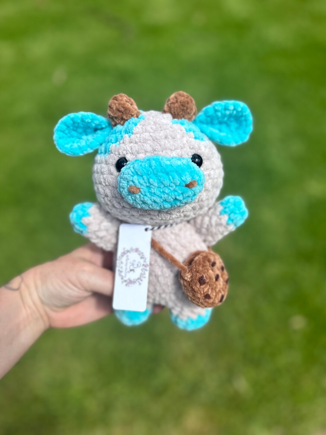 MADE TO ORDER | Milkshake Cow | Crochet Cow | Crochet Plush | Plushie ...