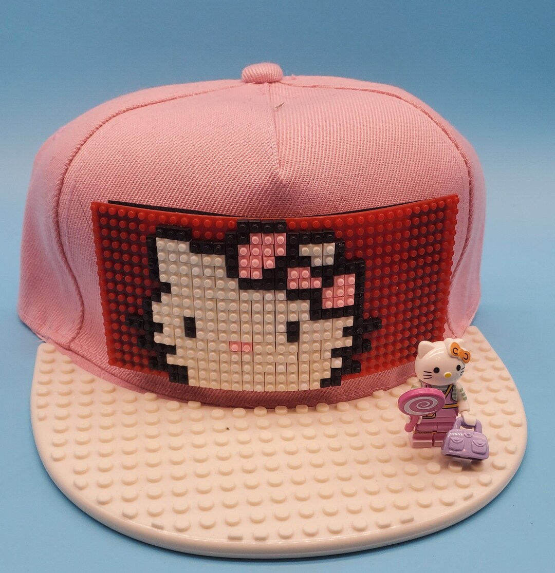 Hello Kitty Custom Lego Caps - Etsy