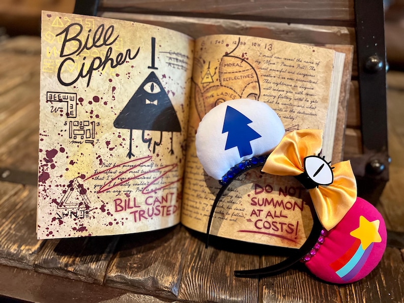 The Mystery Twins, Gravity Falls Inspired Ears - Etsy