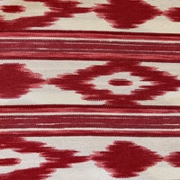 Red Ikat - Etsy