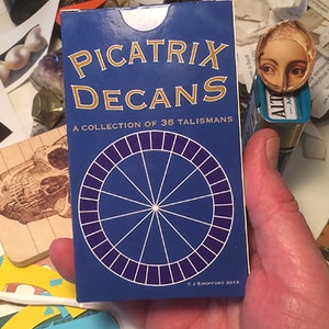 Picatrix Decans Card Deck - Etsy