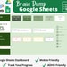 Brain Dump Excel Spreadsheet, Adhd to Do List, Excel Dashboard, Digital Planner 2023, Task Excel ...