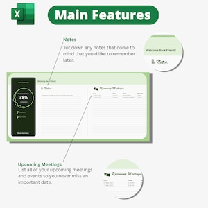 Brain Dump Excel Spreadsheet, Adhd to Do List, Excel Dashboard, Digital Planner 2023, Task Excel ...
