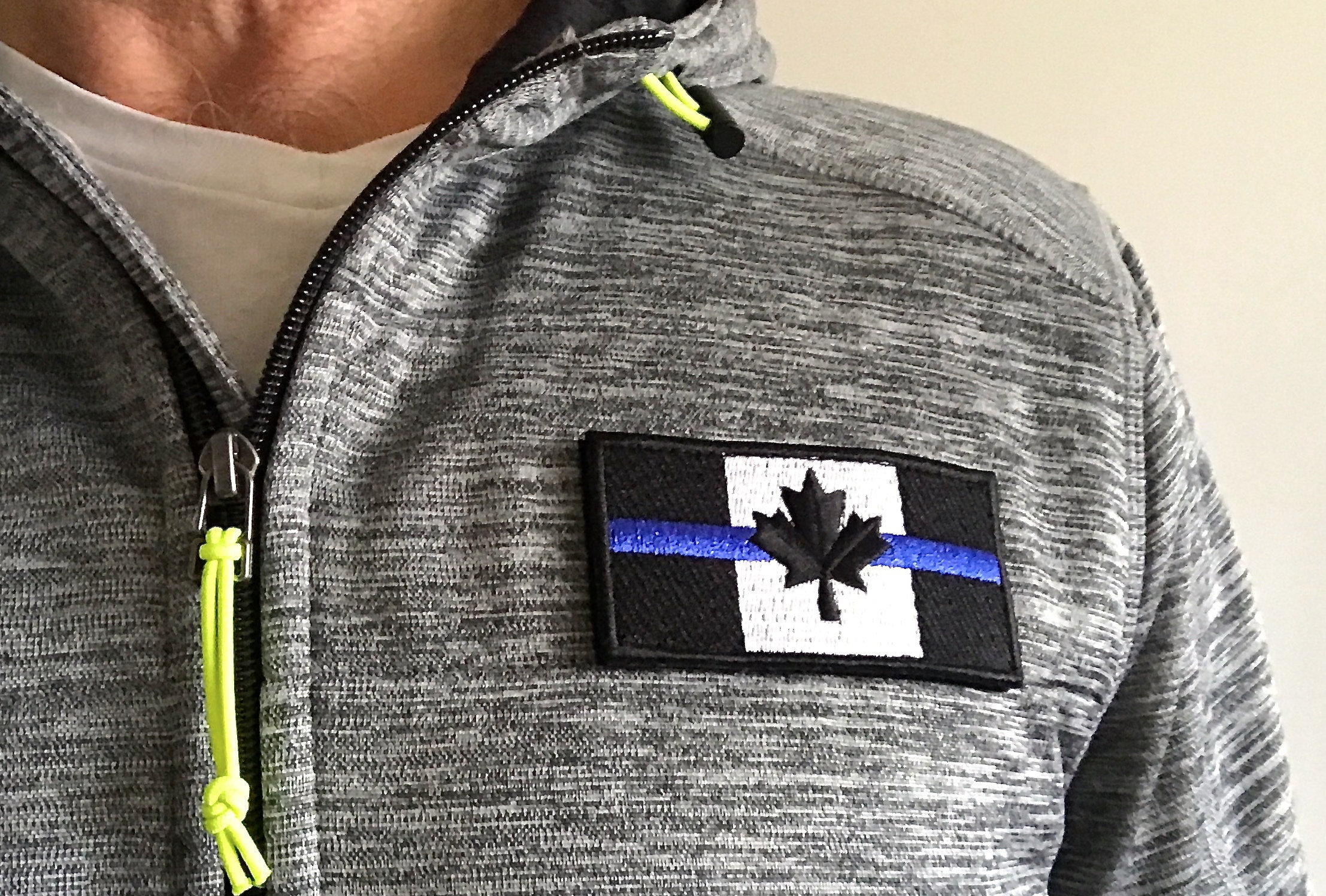 Thin Blue Line Canadian Flag Patch - Etsy Canada
