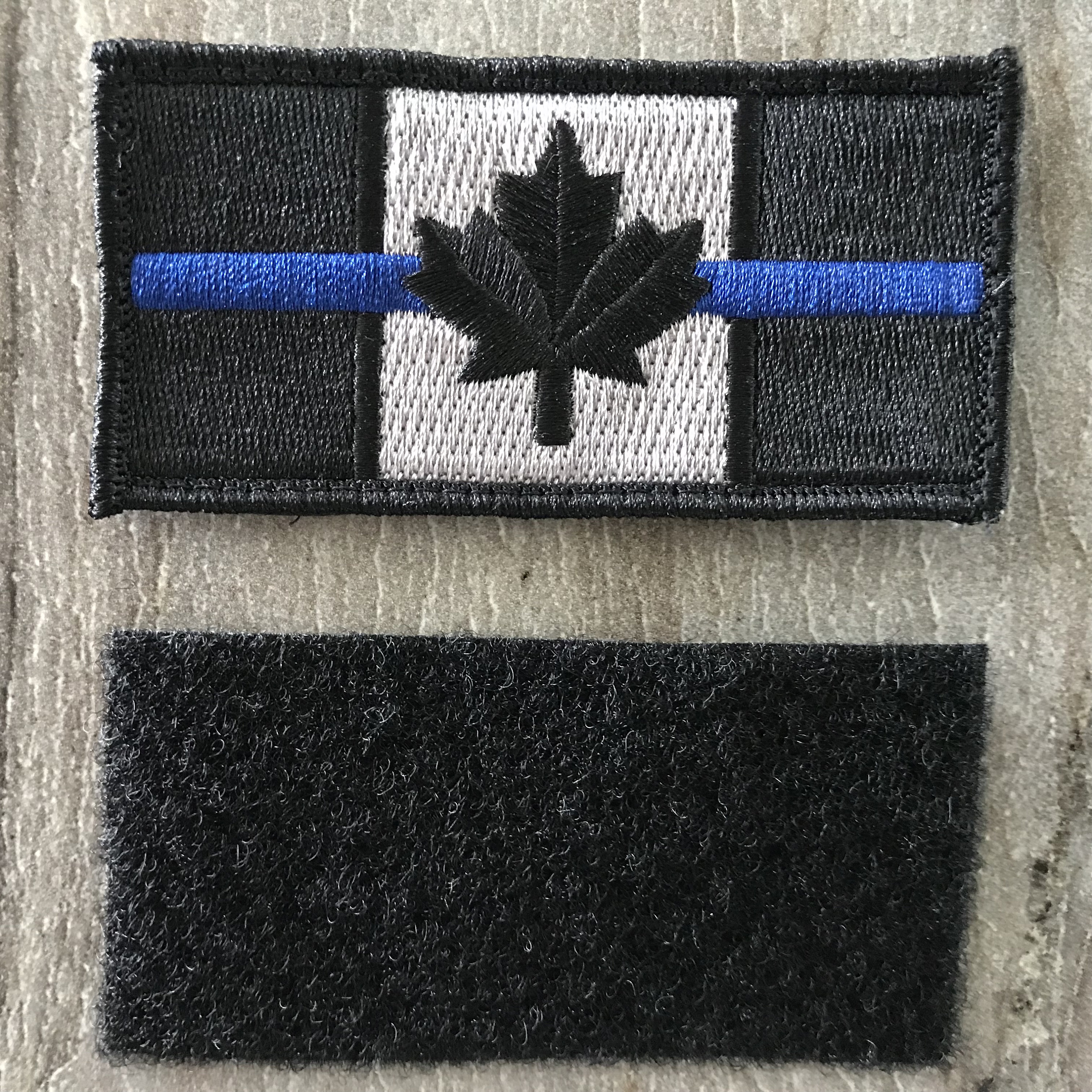 Thin Blue Line Canadian Flag Patch - Etsy Canada