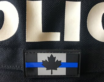 Blue Line Pvc Patch - Etsy