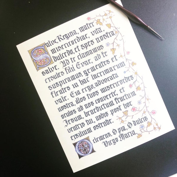 Salve Regina - Etsy
