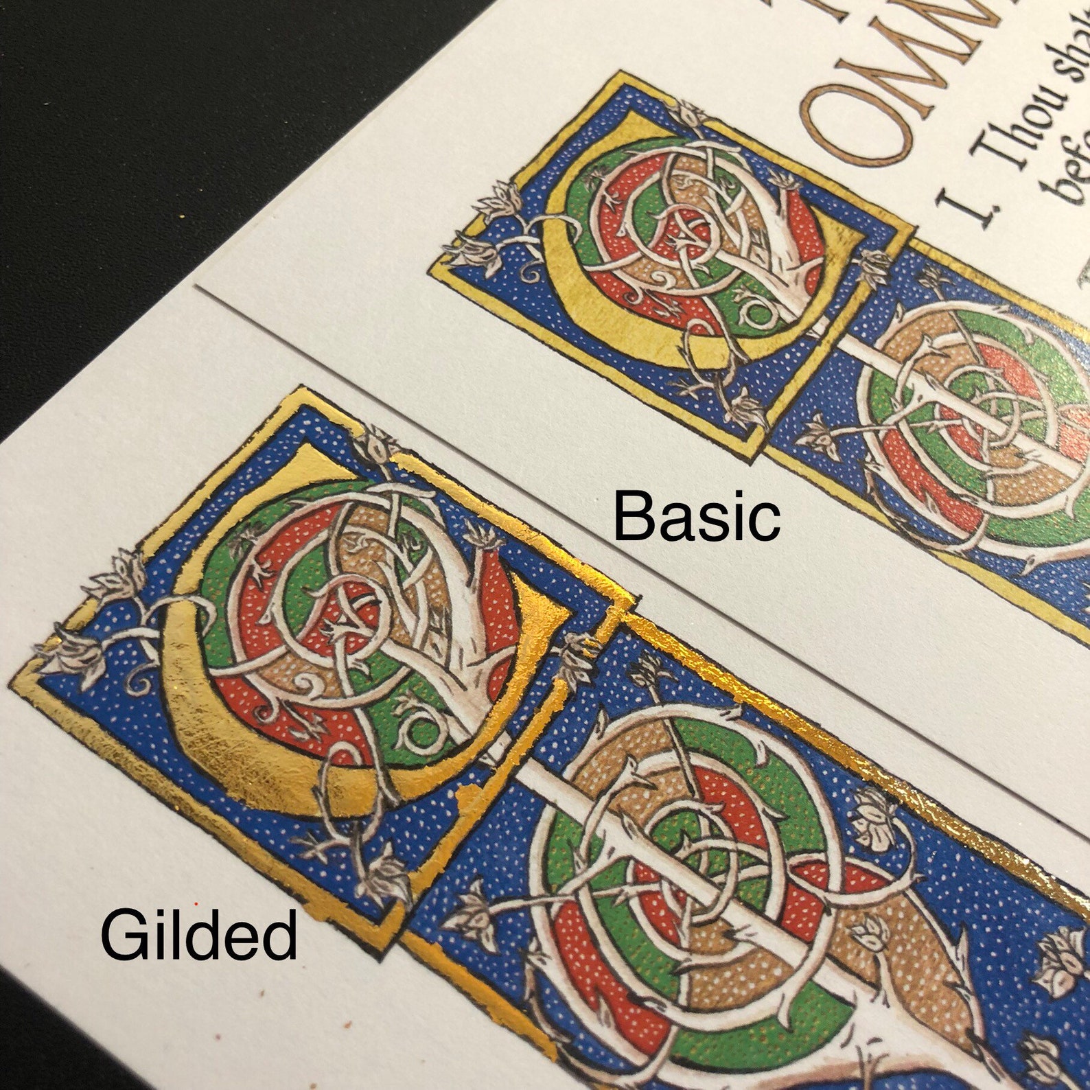 The Ten Commandments Catholic Calligraphy Wall Art - Etsy