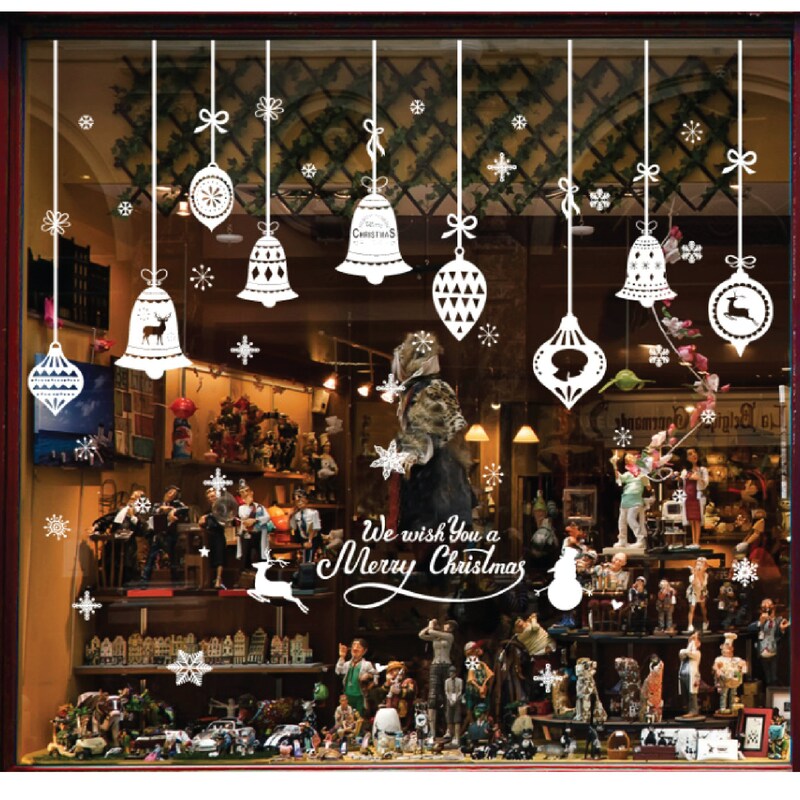 Holiday Window Decals - Etsy