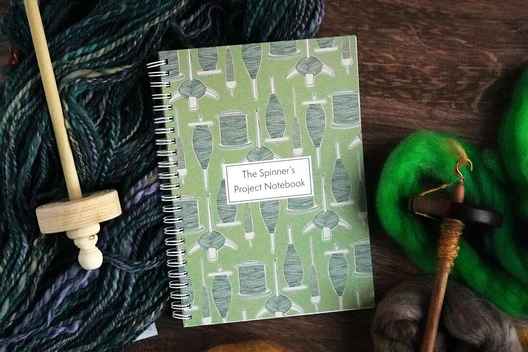 The Spinner's Project Notebook / Forest - Etsy