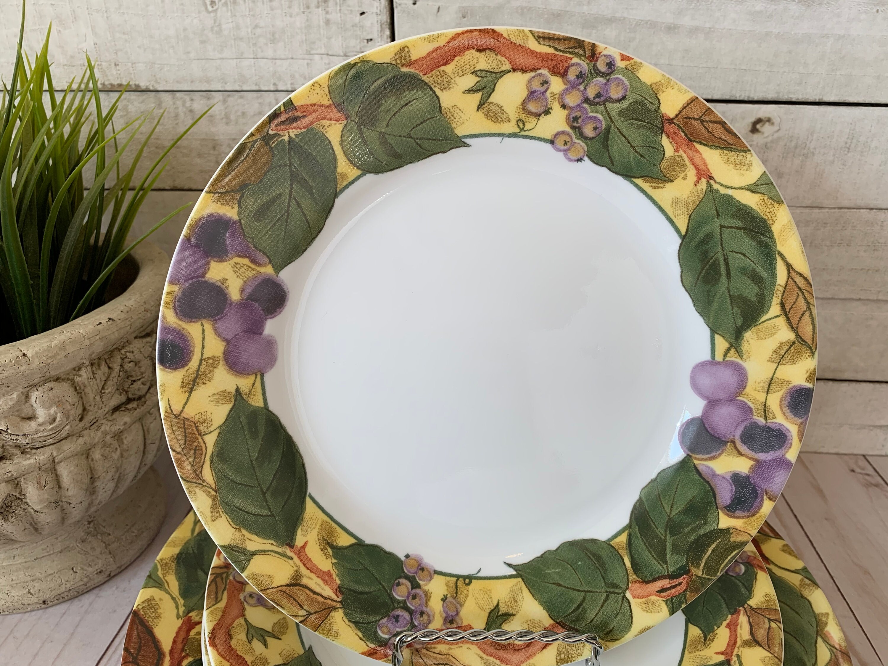 Corelle TUSCAN VINE Dinnerware Set Service For 5. Corelle By | Etsy