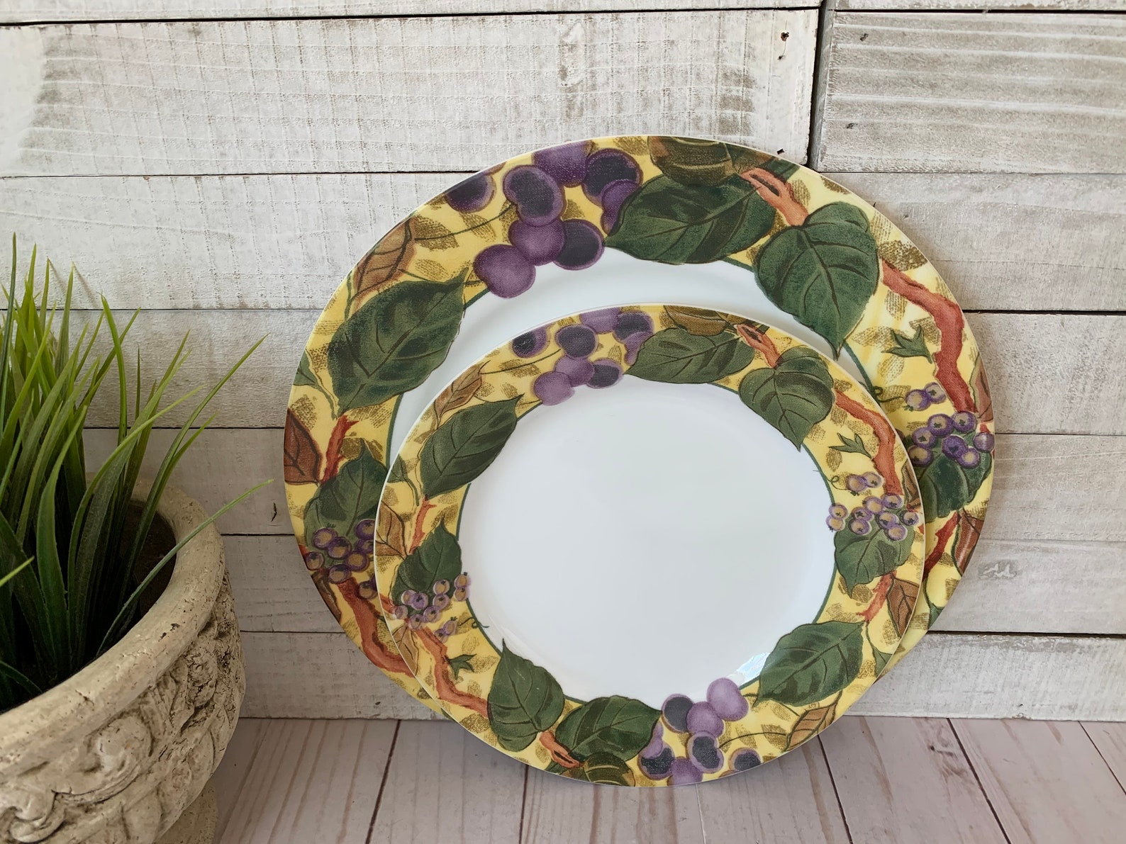 Corelle TUSCAN VINE Dinnerware Set Service For 5. Corelle By | Etsy