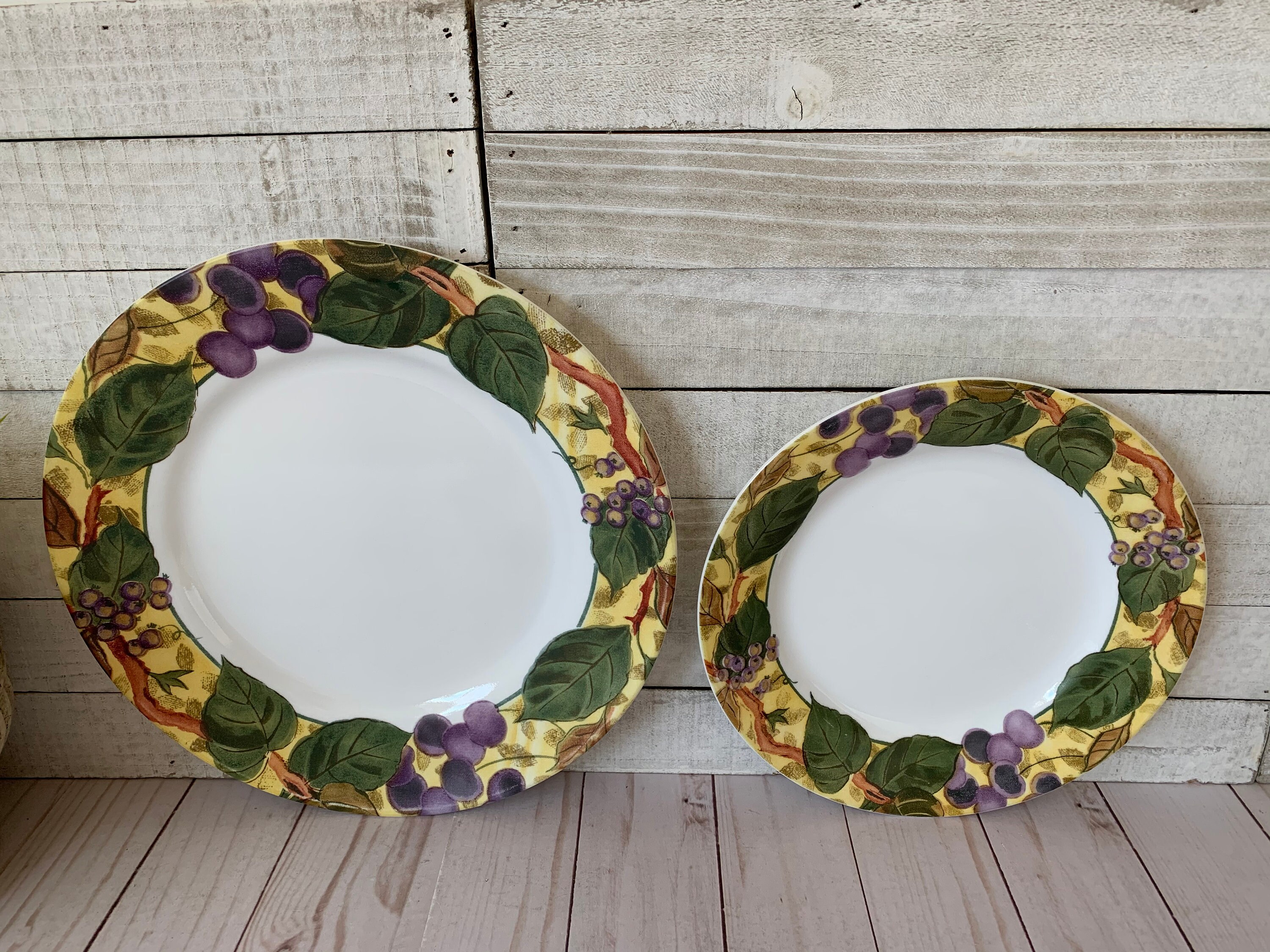 Corelle TUSCAN VINE Dinnerware Set Service For 5. Corelle By | Etsy