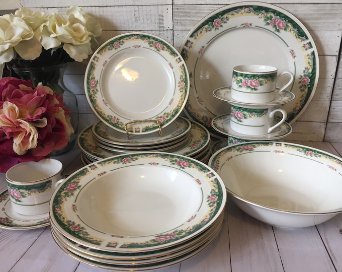 Farberware Legend 435K Vintage Dinnerware Set of 22 Pieces. Fine China ...