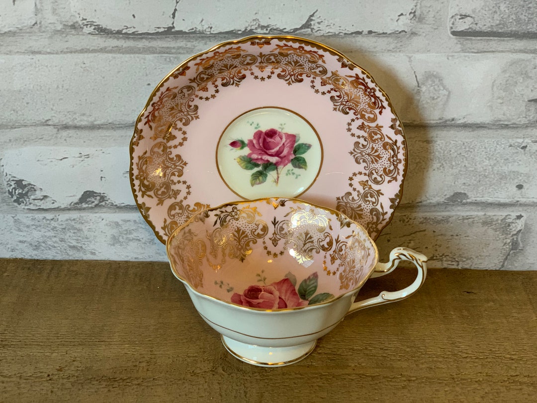 Vintage PARAGON Tea Cup & Saucer Set. Fine Bone China. Made in England ...