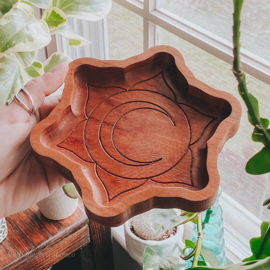 Sacral Chakra Tray, Altar Decor, Celestial, Spiritual Gift ...