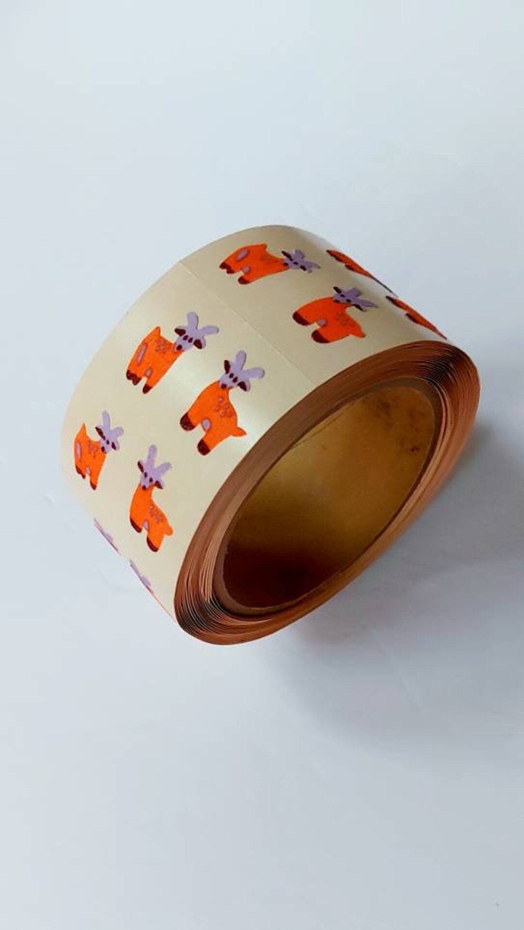 Cotrin Vintage Stickers Deer Velvet Texture - Etsy