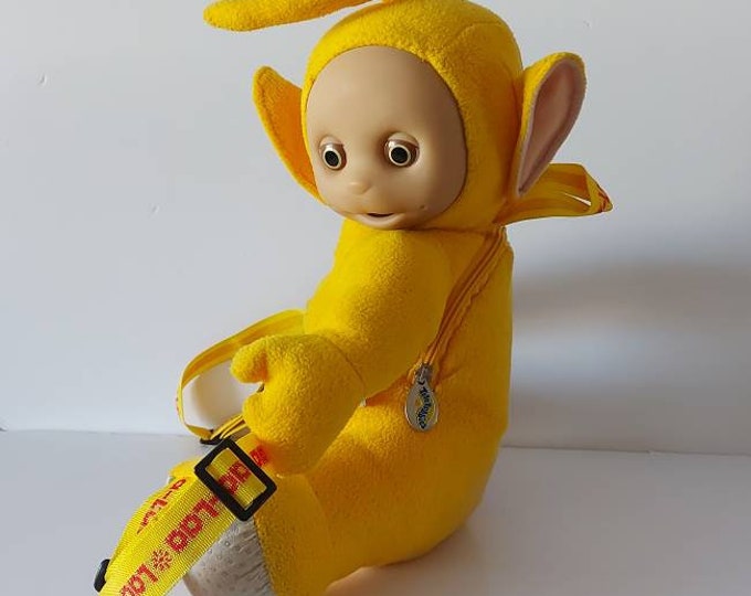 Teletubbies Vintage Plush Backpack Character Laa-laa Excellent ...