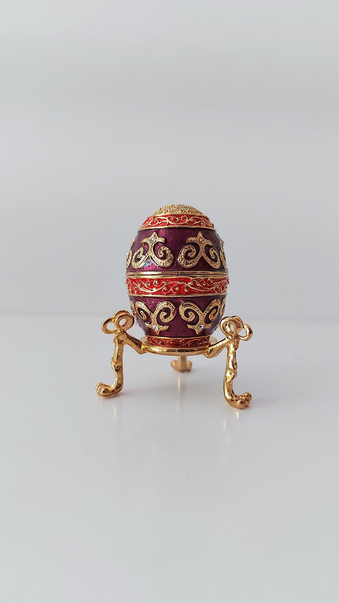 Small Fabergé Style Egg - Etsy