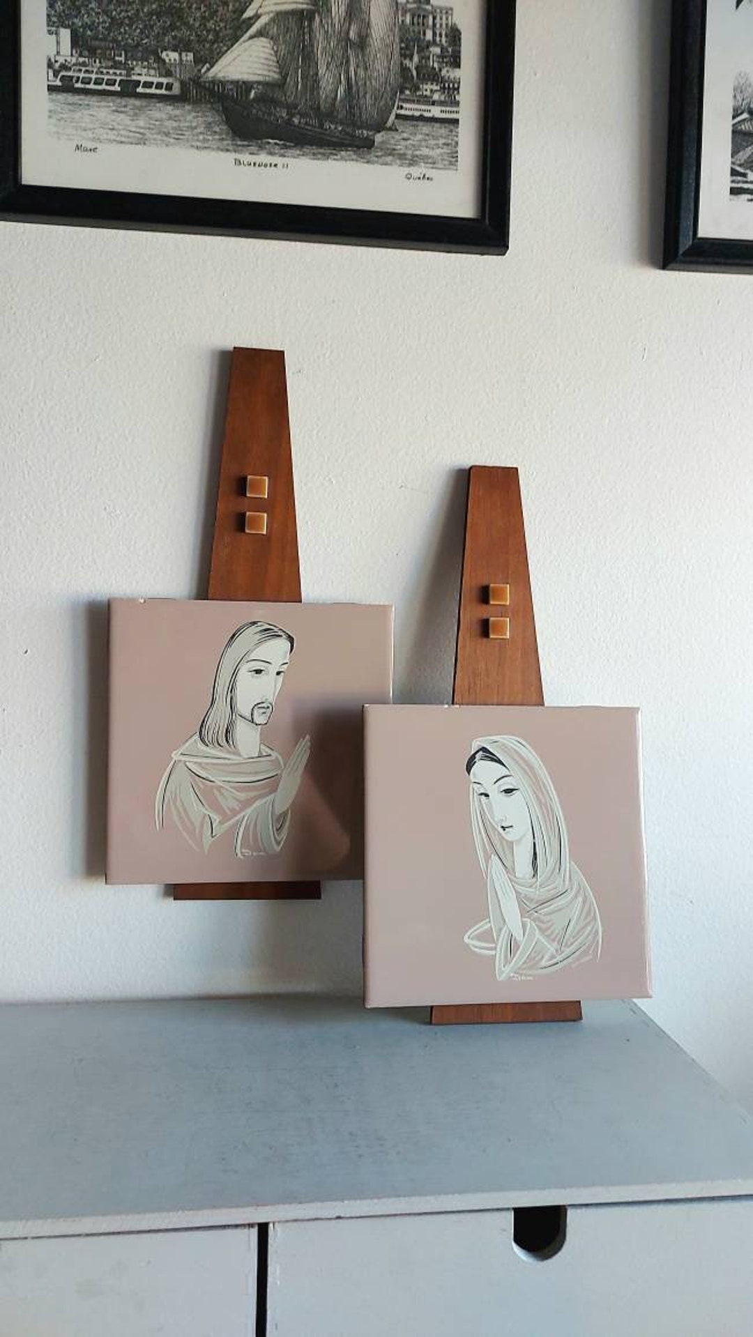 Religious Art Daniel Lareau Wall Plaque - Etsy