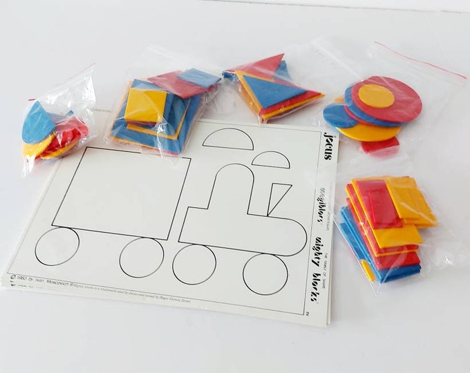 Jocus the Family of Geometric Shapes - Etsy