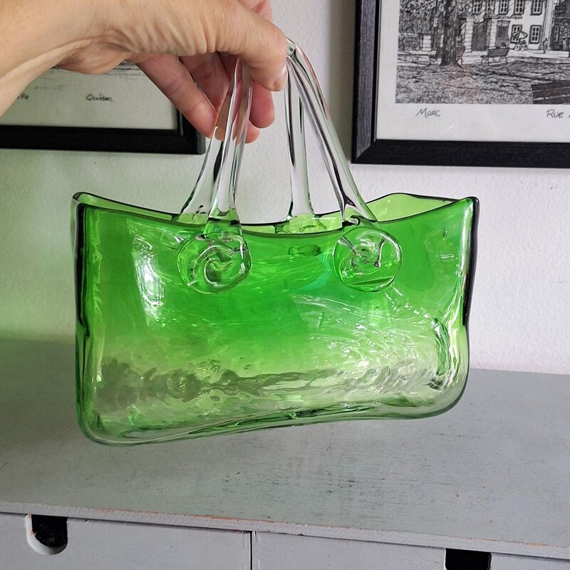 Glass Handbag - Etsy