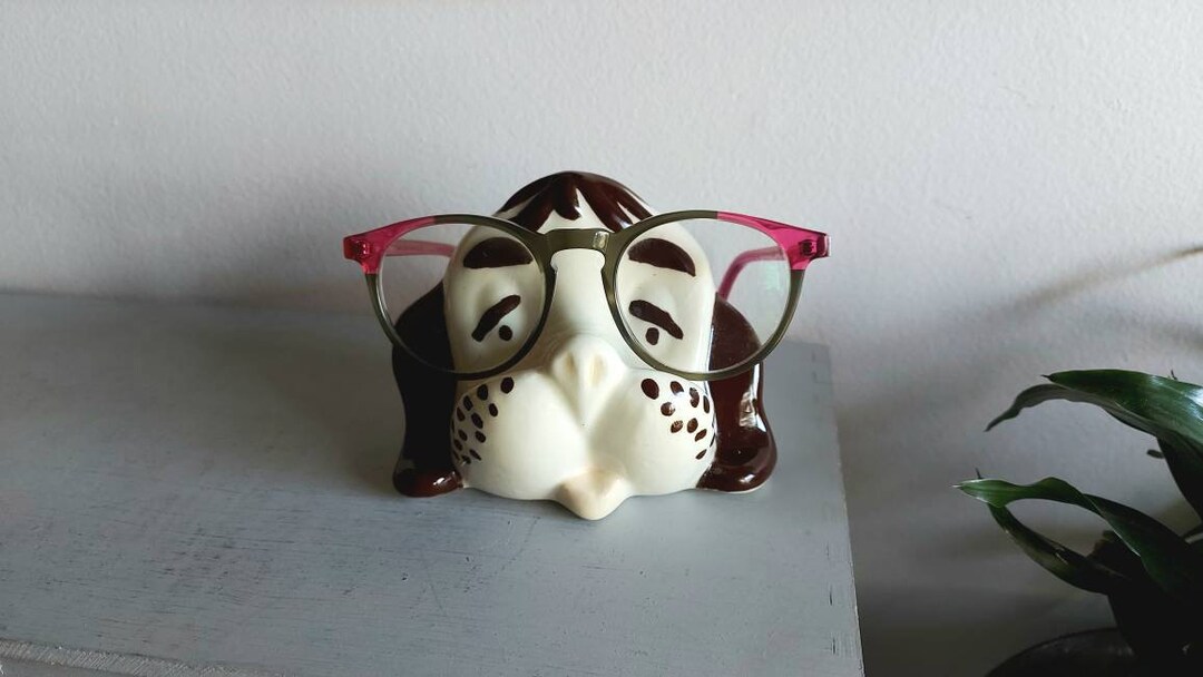 Vintage Ceramic Glasses Holder - Etsy